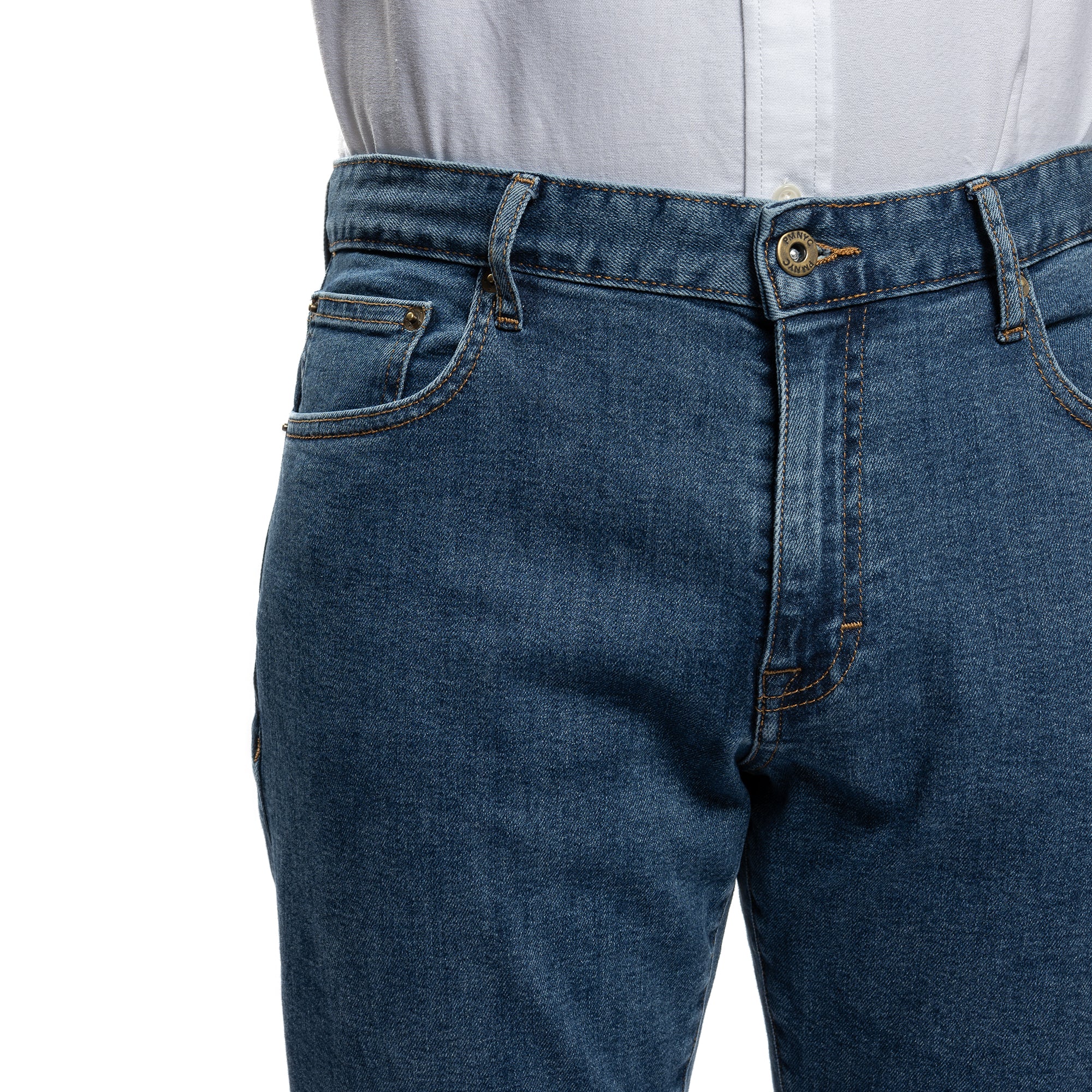 Johnny Stretch Jeans Standard Fit - Medium Wash | Peter Manning ...