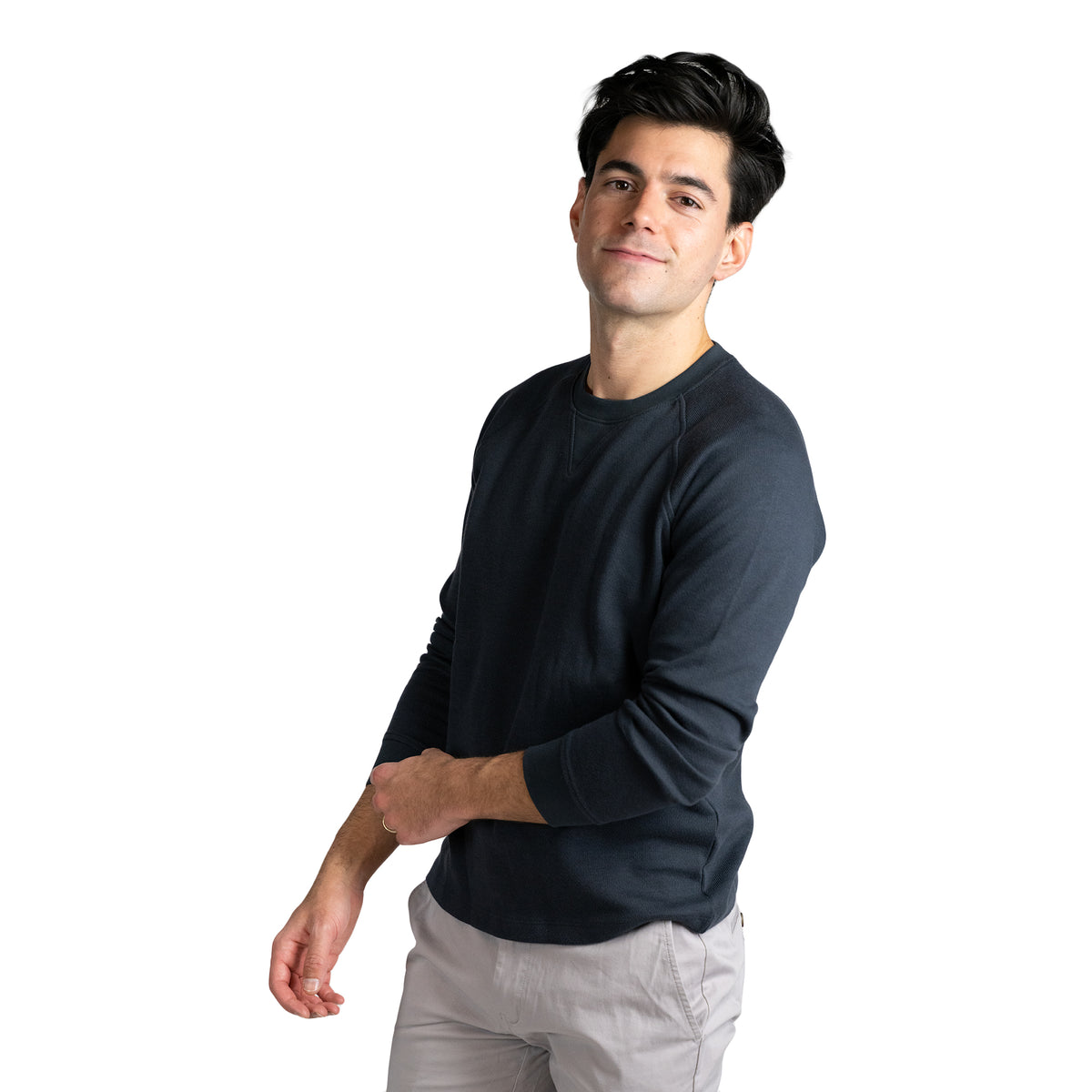 Cotton Pullovers, Black | Peter Manning NYC